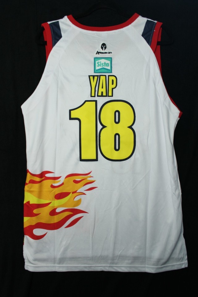 James Yap -PBA RainOrShine - basketball jersey -size MEDIUM -FAST-POST ...