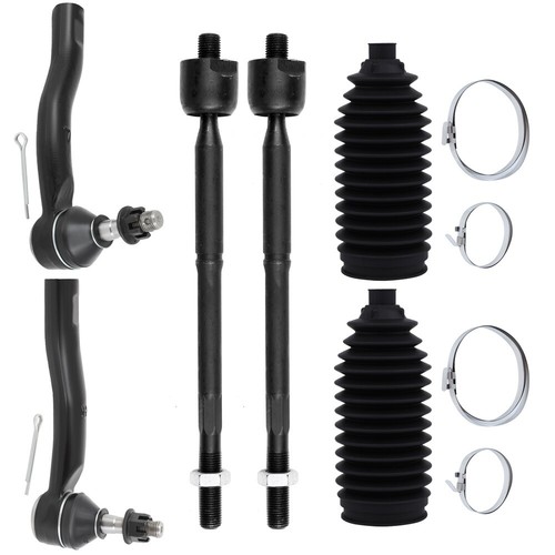 6x For 2004-2009 Toyota Prius Front Inner and Outer Tie Rod Ends ...