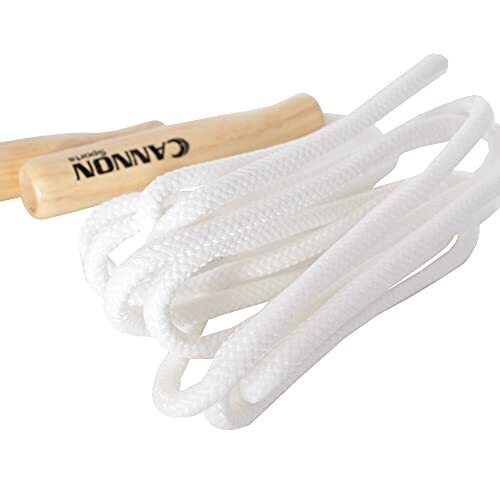 Cannon Sports Jump Ropes with Wooden Handles & Braided Polyester 16 ...