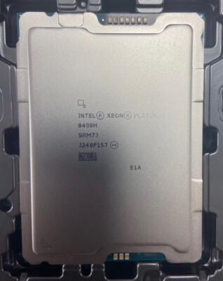 Intel Xeon Platinum 8490H QS 60C/120T 1.9-2.9GHz LGA4677 Server CPU ...