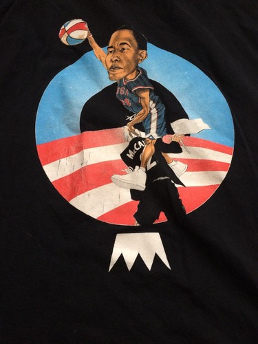 Undrcrwn Barack Obama T-Shirt 5XL RARE Basketball Dunking Rap Hip Hop ...