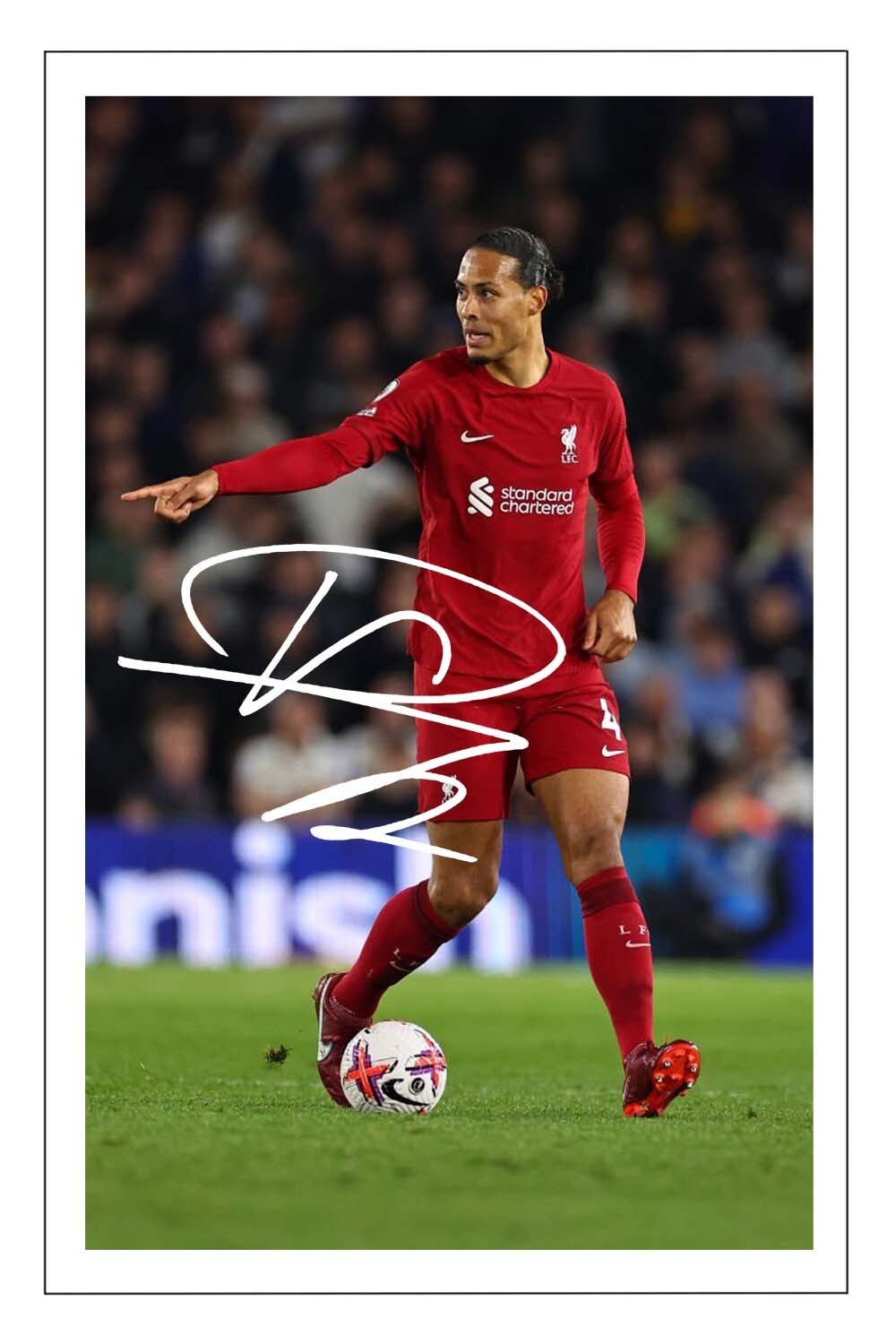 VIRGIL VAN DIJK Signed 6X4 Autograph PHOTO Pre Print LIVERPOOL Gift | eBay