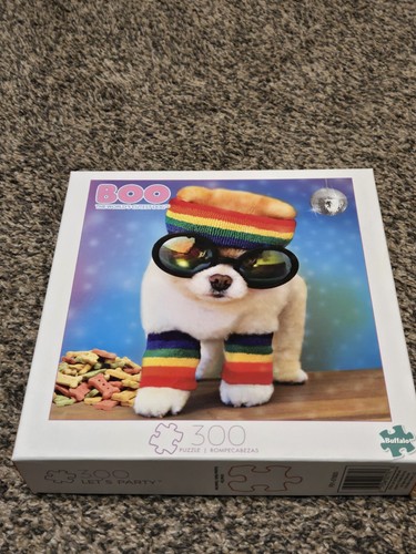 NEW Buffalo Games BOO, THE WORLD'S CUTEST DOG 🐕 300 pc puzzle ...