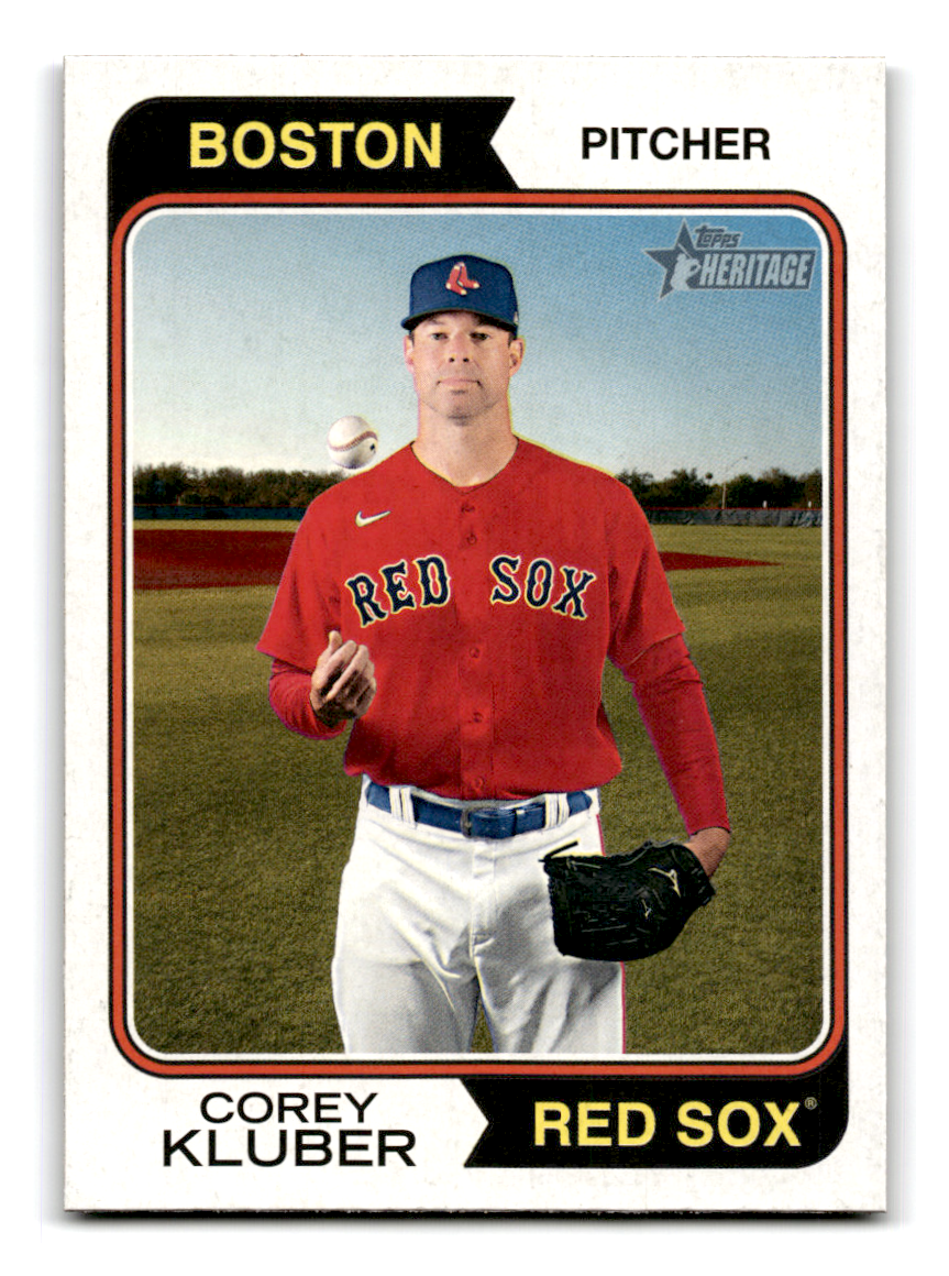 2023 Topps Heritage - Corey Kluber Card #221 (Red Sox) | eBay