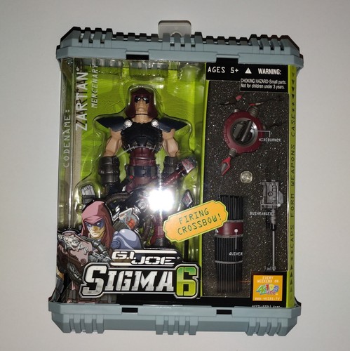 GI Joe ZARTAN Master Of Disguise figure Sigma 6 classified Cobra G.I ...