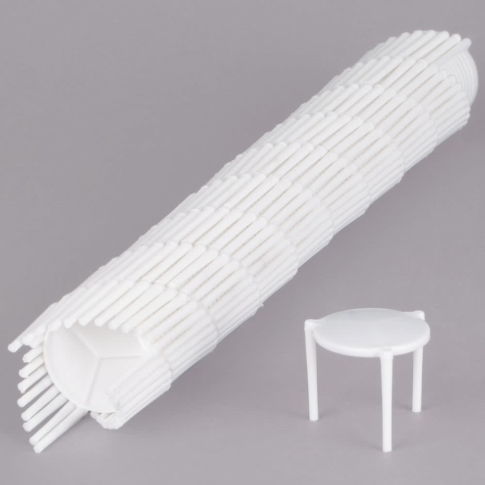 Plastic Pizza Box Stand Lid Support White Tripod Space Saver 25 - 1000 ...