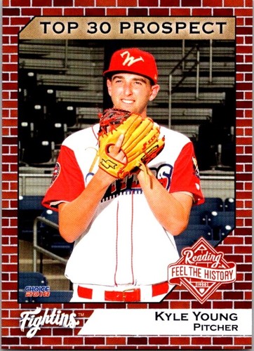 2018 Choice Reading Top 30 Prospects #NNO Kyle Young | eBay