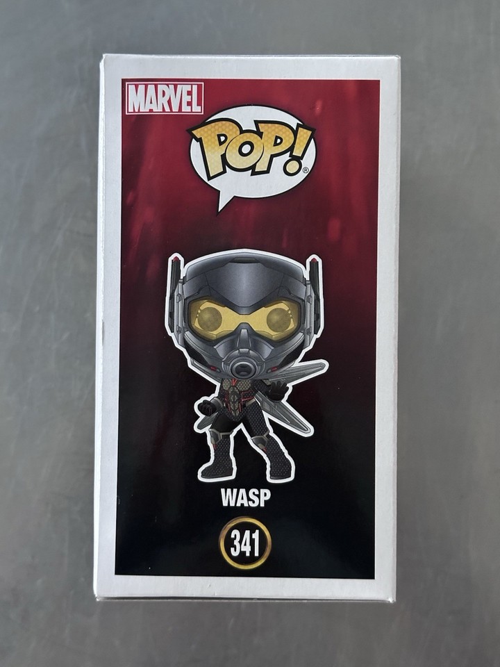 Funko Pop Marvel 341 Wasp Chase Ant-Man and The Wasp Shipped w ...