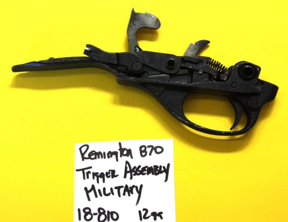 REMINGTON 870 .12 GA TRIGGER GROUP MILITARY / POLICE REPAIR REBUILD #18 ...