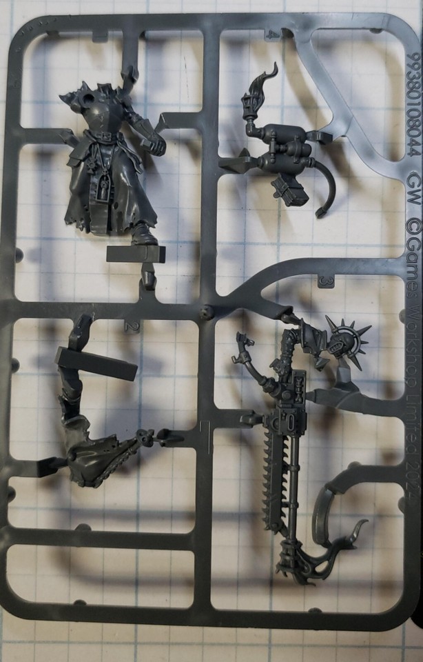 Warhammer 40k Adeptus Sororitas Ministorum Priest w Vindicator Pious ...