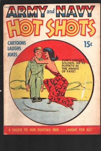 MAG: Army and Navy Hot Shots 1940's-Superior Magazine Canadian-Jokes ...