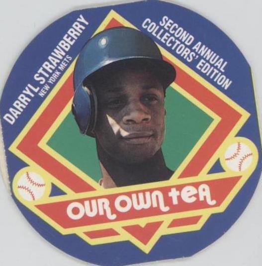 1988 MSA Tea Discs - Darryl Strawberry Our Own Tea with Tabs for sale ...