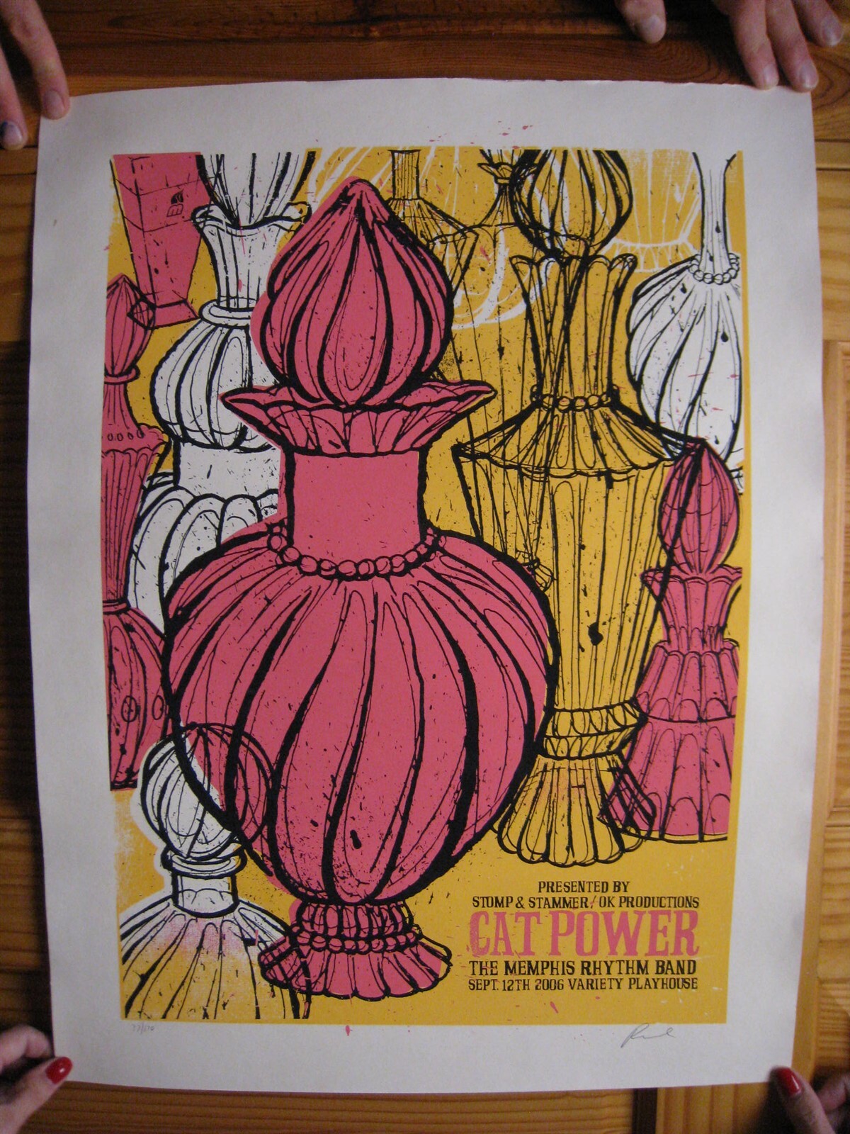 Cat Power Poster Concert The Memphis Rhythm Band September 12 2006 ...