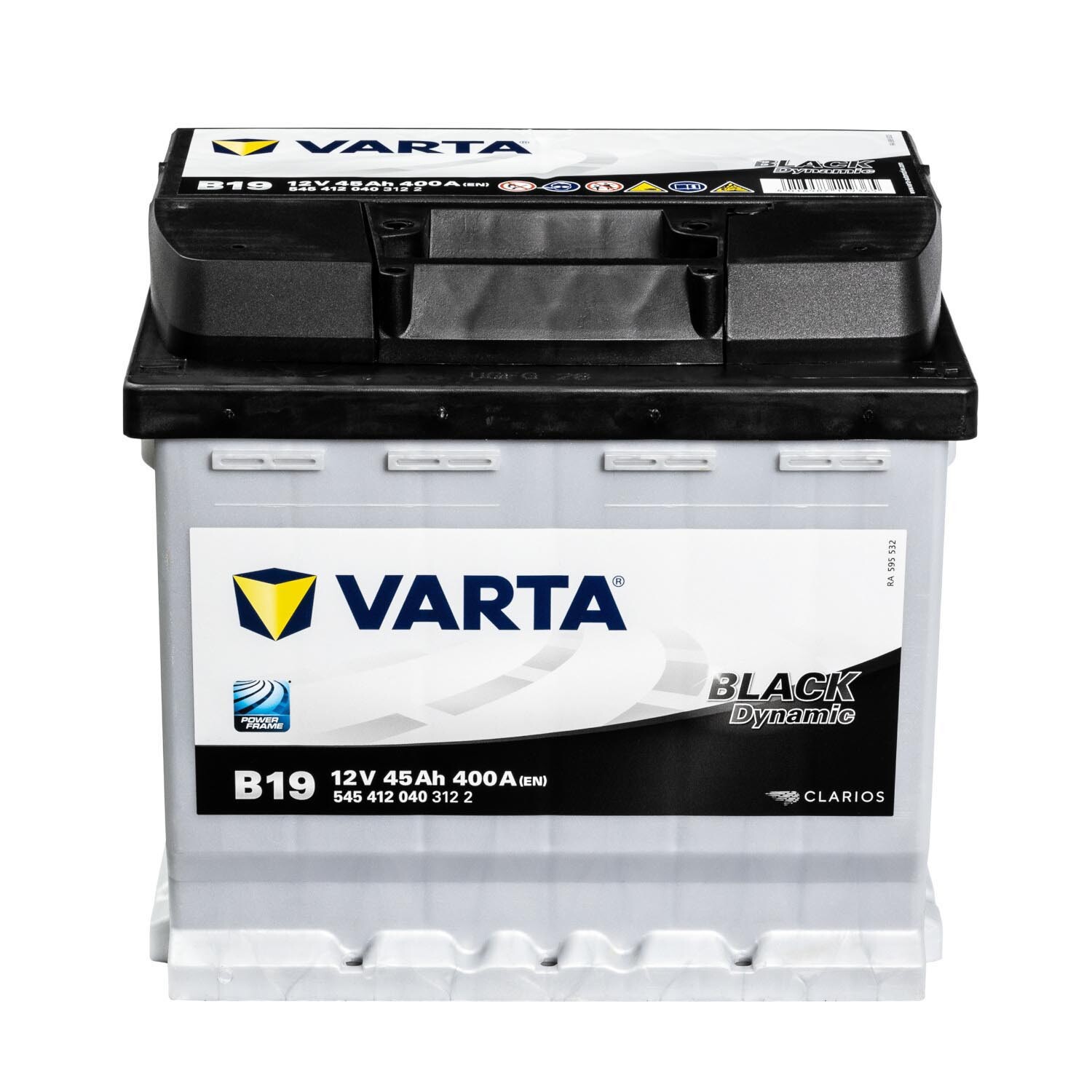 VARTA Black Dynamic Autobatterie B19 12V 45AH 400A 545412040 *NEU ...
