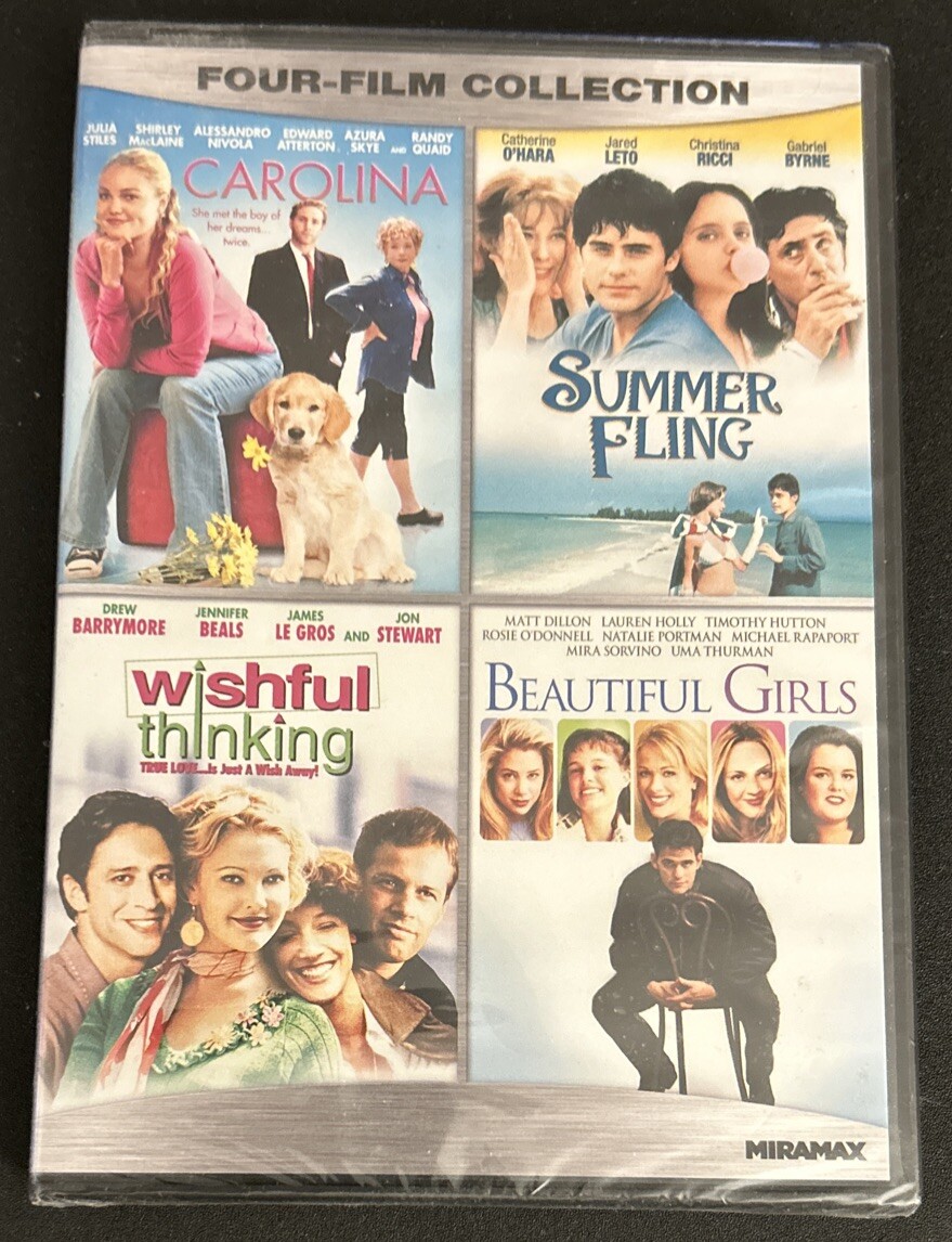 Carolina/Summer Fling/Wishful Thinking/Beautiful Girls (DVD, 2015) for ...