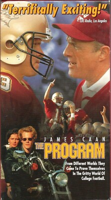 The Program VHS 1994 James Caan Halle Berry Omar Epps Drama Romance ...
