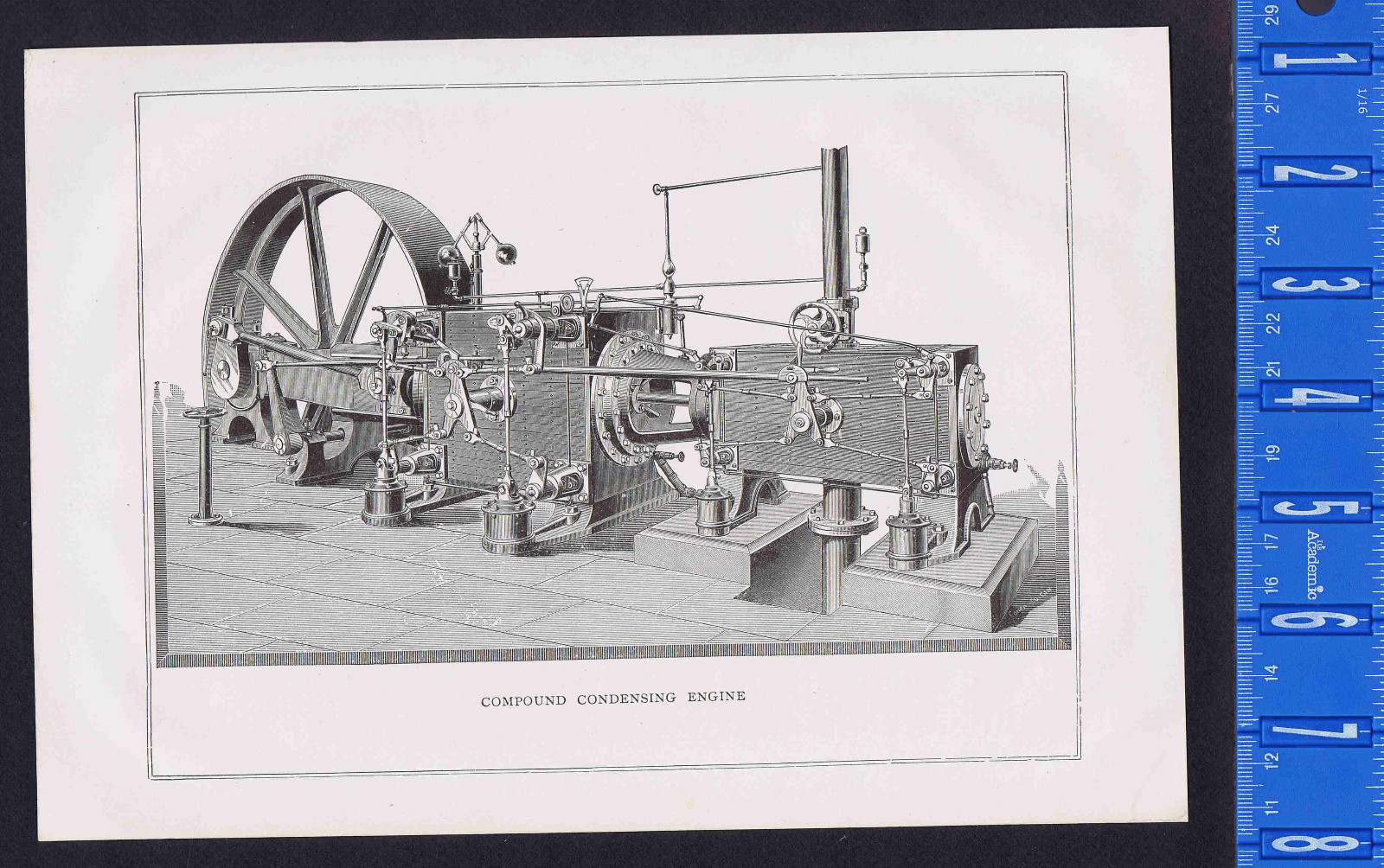 Compound Condensing Steam Engine - Machinery -- 1907 Print | eBay