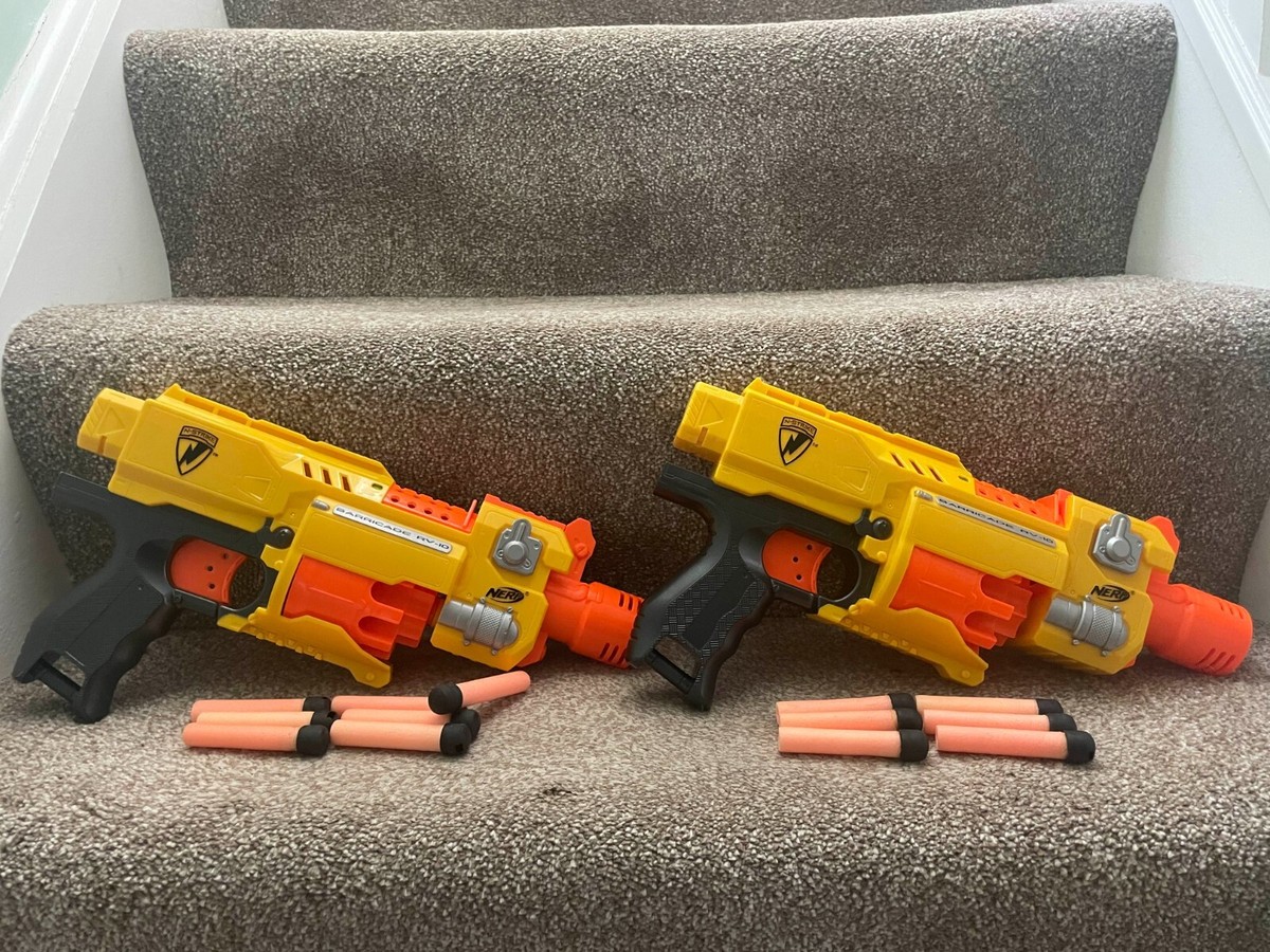 Barricada Nerf Com Estoque NERF N Strike Elite Stockade Unboxing