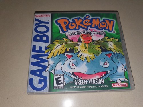 Pokemon Green Version Game Boy GB Game Case (Read Discription!) | eBay