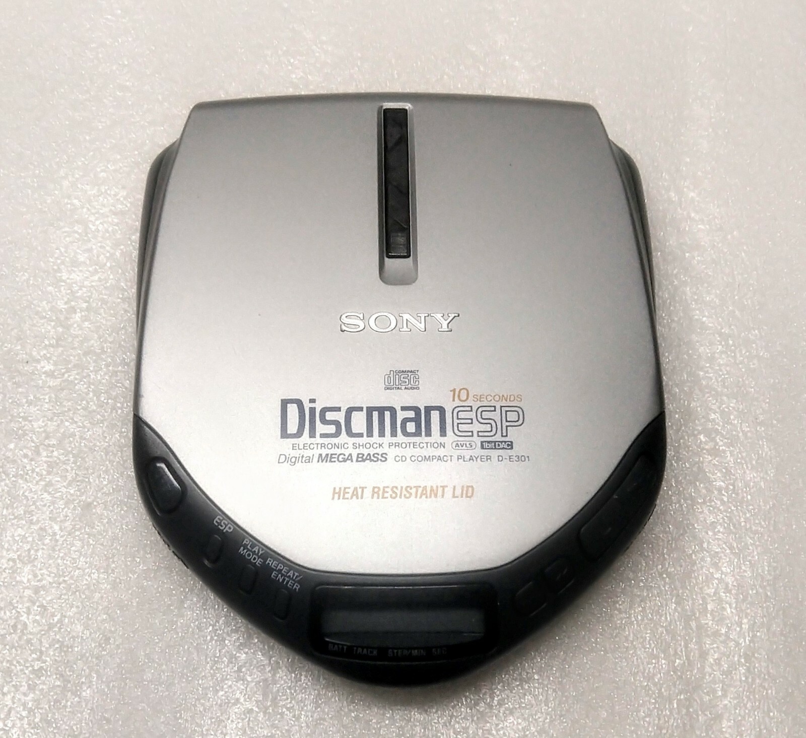 Sony D-E301 Portable CD Player Walkman 1bit DAC AVLS ESP Shock ...