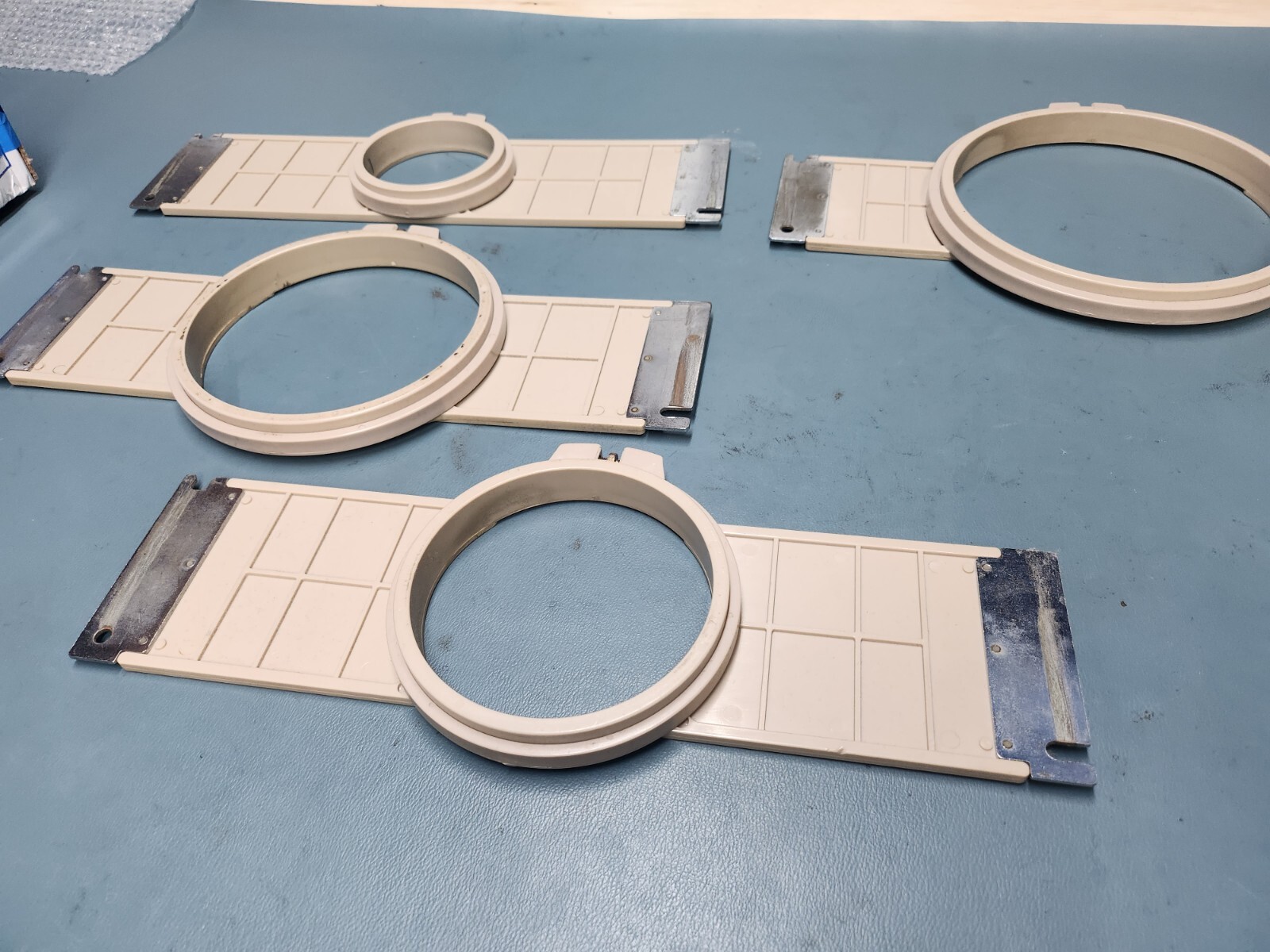 SWF Original Tajima Embroidery Machine Hoop Set Lot 9 12 15 18cm 355 Mm ...