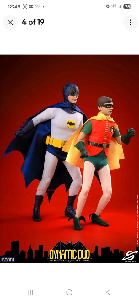 Dynamic Duo Batman and Robin Collectible Figure Set ST001 | eBay