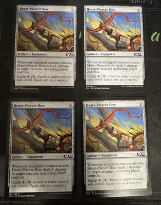 Heart-Piercer Bow X4 M20 Core Set 2020 Magic the Gathering MTG | eBay