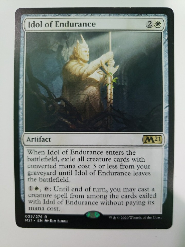 MTG Idol of Endurance Core 2021 13 Regular Rare | eBay