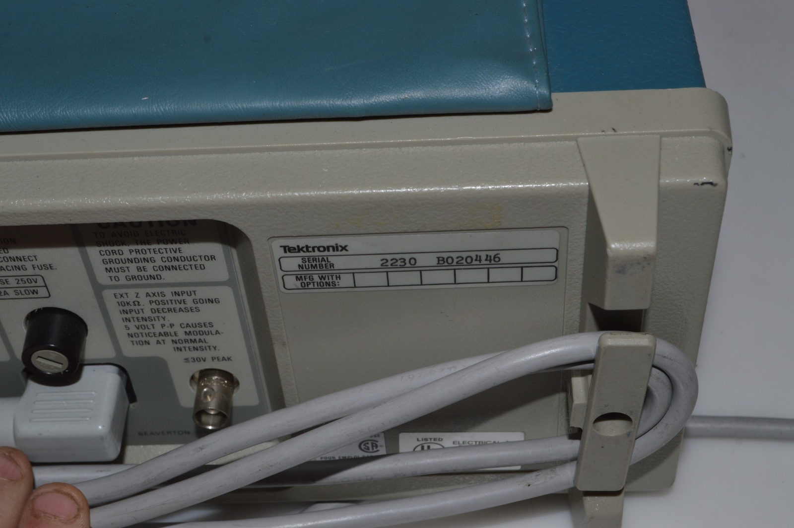 Tektronix 2230 100MHz Two Channel Analog/Digital Storage Oscilloscope ...