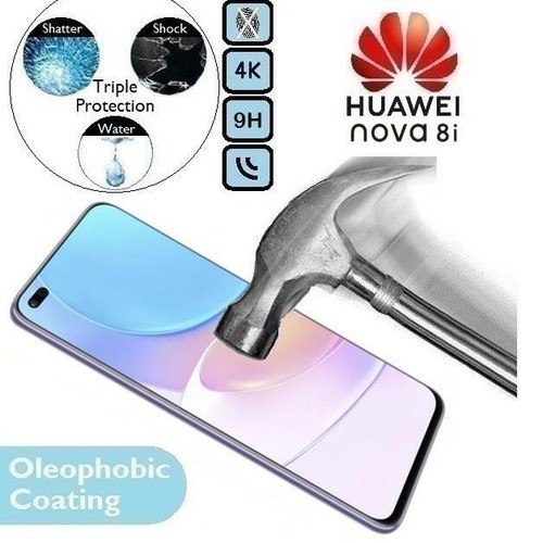 100% Genuine Tempered Glass Screen Protector Nova8i Nova8 8 i For ...