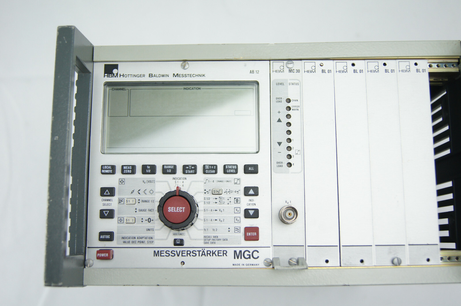 HBM MGC Messverstärker AB12 + MC30 + AP03 + NP01 | eBay