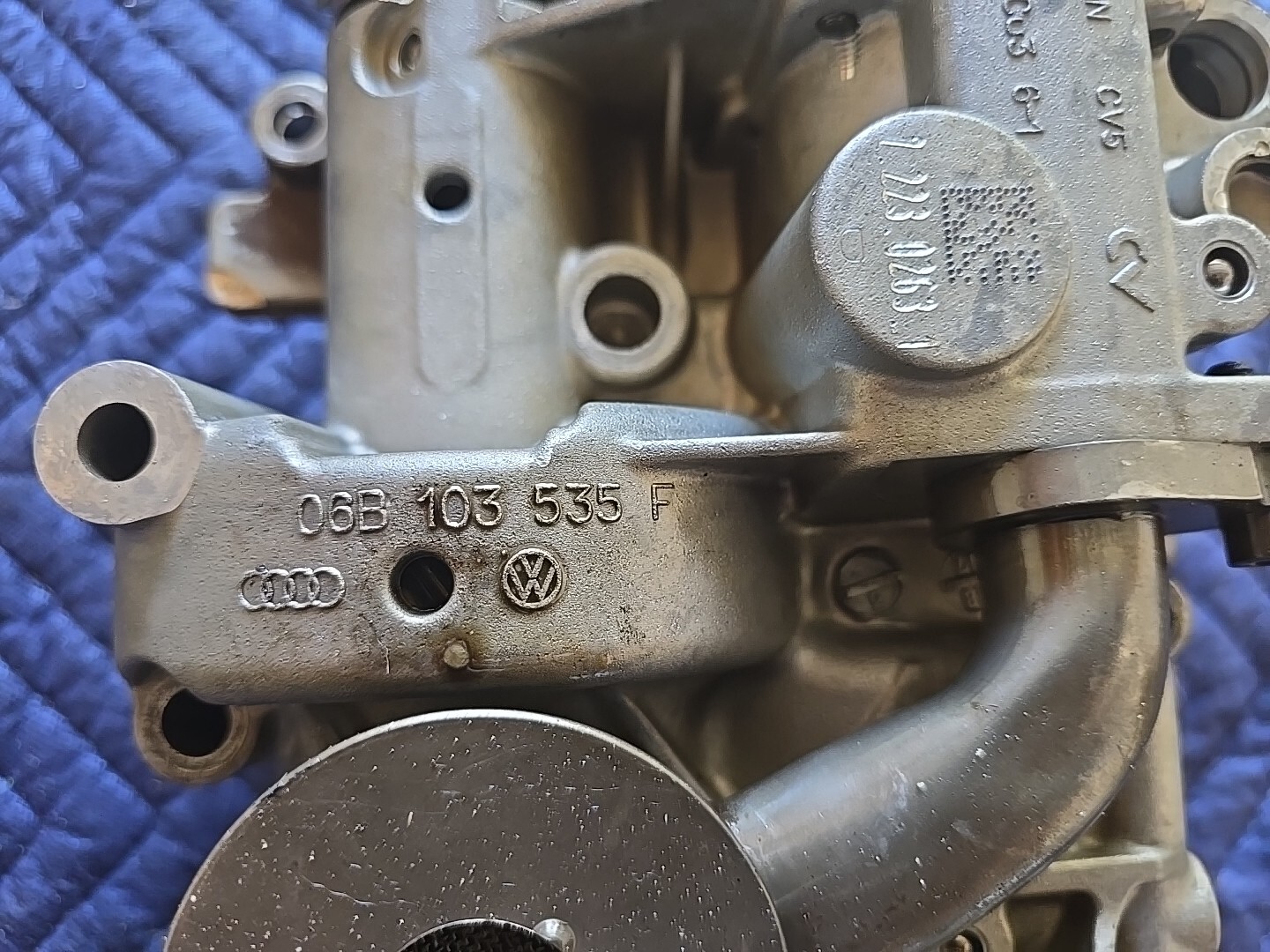 06-08 Volkswagen VW AUDI 2.0t FSI Oil Pump BPY BPG BWT 06b 103 535f for ...