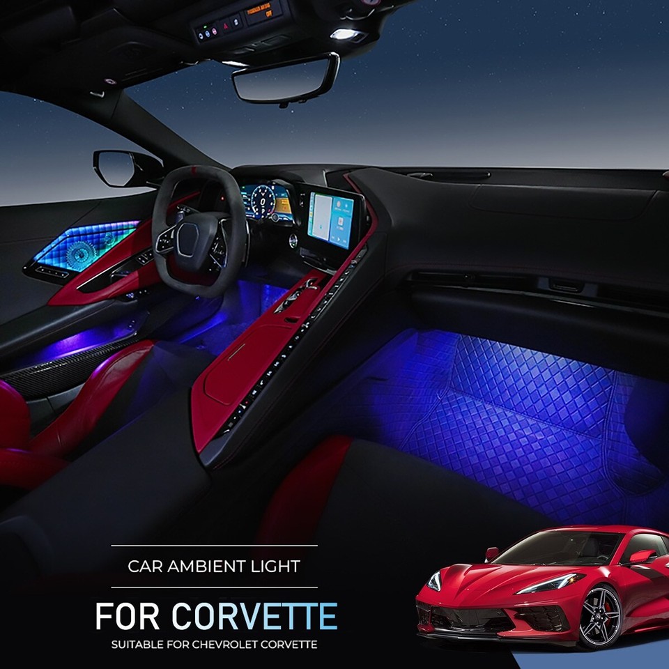 Footlight Footwell Ambient Light Door Speaker Cover Smart Control for ...