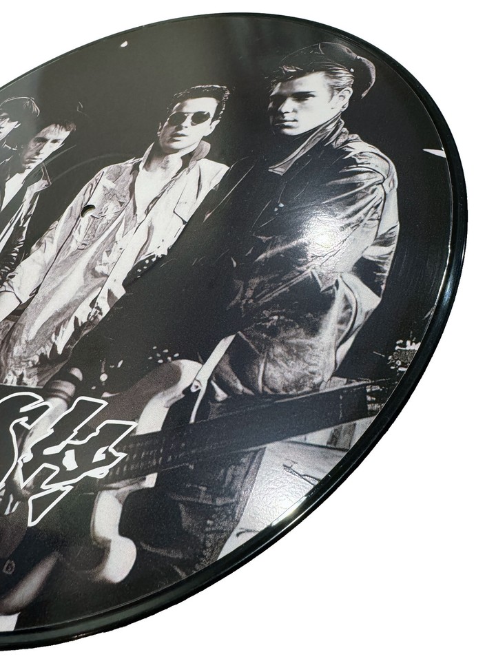 The Clash - Band Photo Picture Disc - Real Vinyl 12" - Upcycled Wall ...