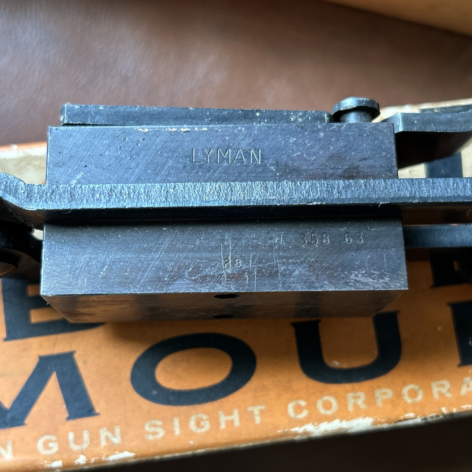 Lyman 35862 4 Cavity Bullet Mold .38 Cal 148gr Wadcutter Target ...