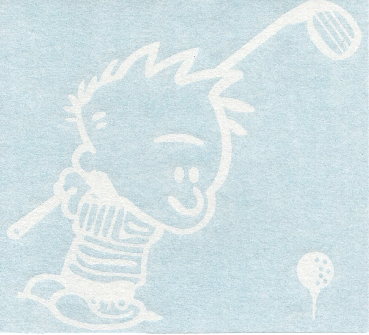 Boy Golfer - Golfing Golf Prodigy Car Auto Window Vinyl Decal Sticker ...