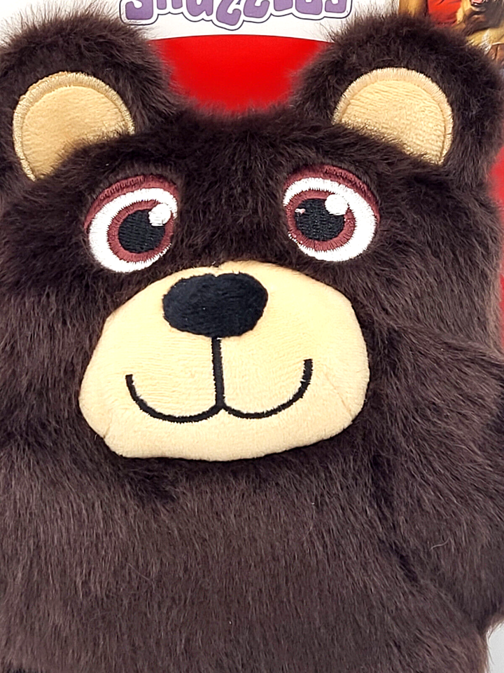 KONG Snuzzles Bear MEDIUM Plush Squeaky Crinkly Toss & Play Dog Toy 8.5 ...