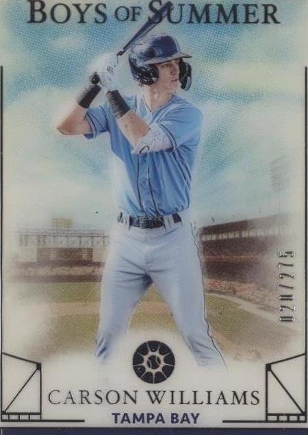 2024 Panini Boys of Summer - Carson Williams #85 /275 (RC) for sale ...