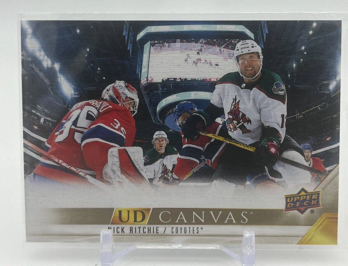 2022-23 UD Series 2 Canvas C124 Nick Ritchie Arizona Coyotes | eBay