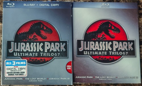 Jurassic Park Ultimate Trilogy Blu-ray + Digital Copy 3-Disc Box Set w ...