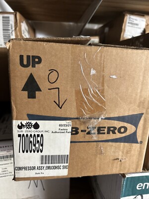 7006959 SUB ZERO ORIGINAL REFRIGERATOR COMPRESSOR GENUINE OEM PART | eBay