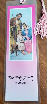 The Holy Family laminated bookmark | eBay