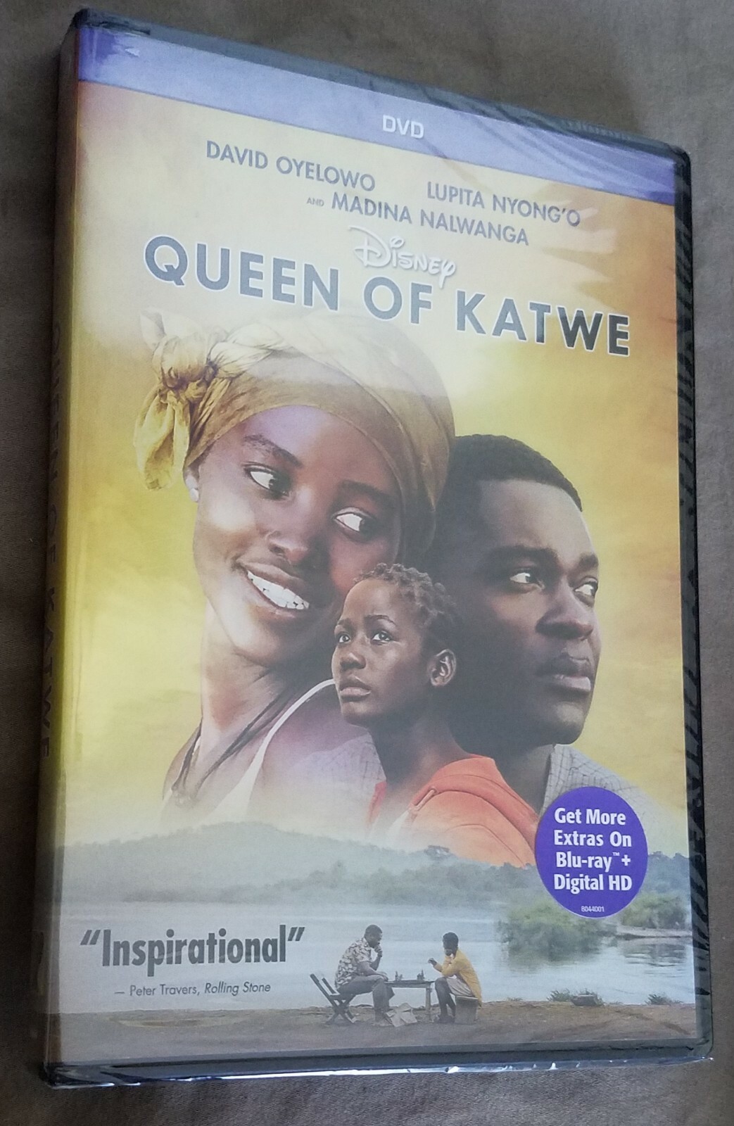 Queen Of Katwe (DVD,Disney, 2017) David Oyelowo & Lupita Nyong'o ...
