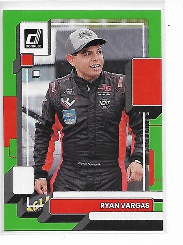 RYAN VARGAS 2023 DONRUSS LIME GREEN RETAIL PARALLEL | eBay