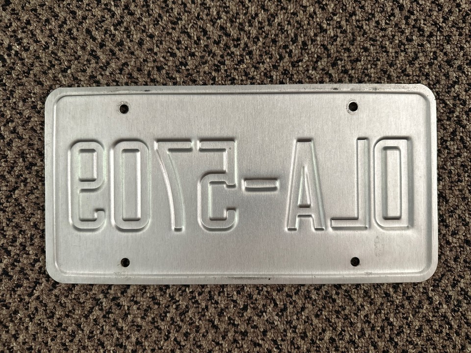 1982 - 2020 North Carolina First In Flight License Plate # DLA 5709 ...
