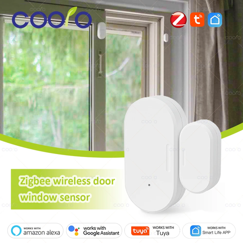 Tuya Zigbee Door Sensor Window Entry Security Burglar Door Sensor Alarm Smart Li for sale online ...