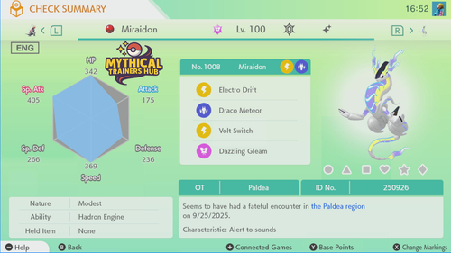 Shiny Miraidon/Koraidon Official Events -🔥 FAST DELIVERY🚀 Pokémon SV ...