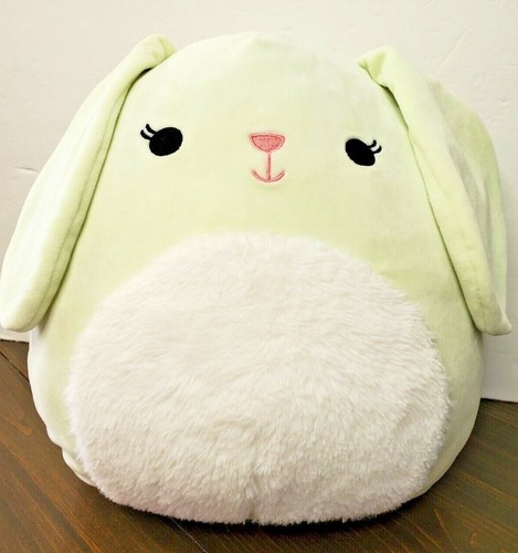 Squishmallow Plush Bunny Rabbit Isabella Green 11" Easter Squad 2021 ...