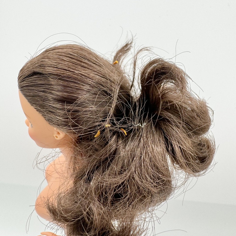 Nude Barbie Victorian Elegance Doll Purple Eyes Brown Hair For Muse ...