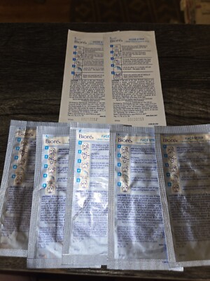 NEW Biore Nose Strip & Face Strip Set Deep Cleansing For Pores Skin | eBay